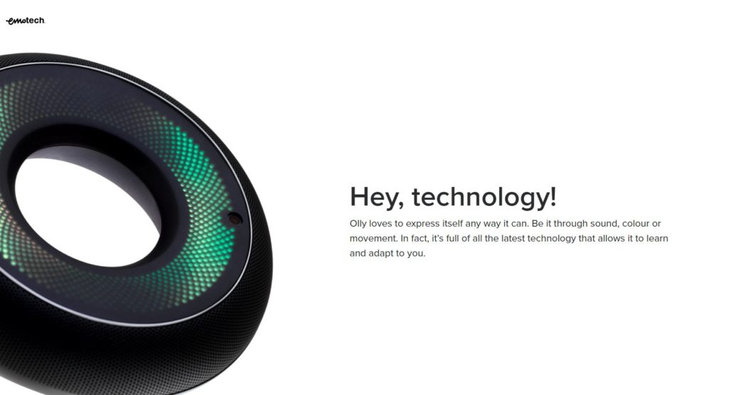 Olly эмоциональный робот-ассистент | The Robot